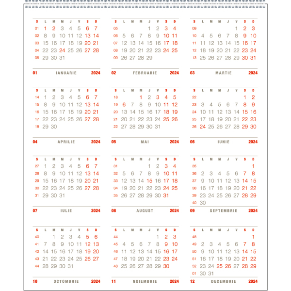 Office calendar ”PRISMA” - Samdam - Furnizorul tau de articole ...
